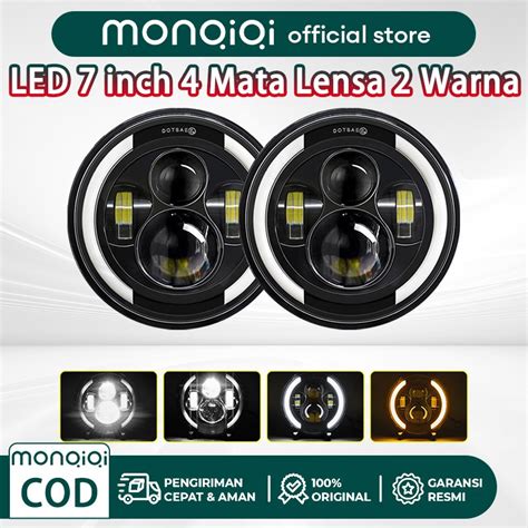 Jual Lampu Sepeda Lampu Motor LED Super Terang Motor Lampu Daymaker LED