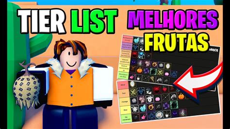 TIER LIST ATUALIZADO DAS MELHORES E DE TODAS AS FRUTAS DO ONE FRUIT