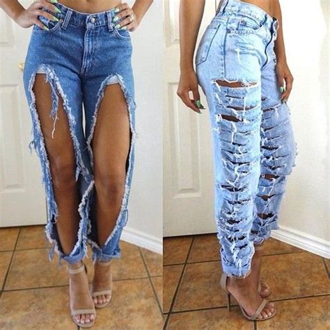 15 Best Jeans Rotos Images On Pinterest Jeans Pants Destroyed Jeans
