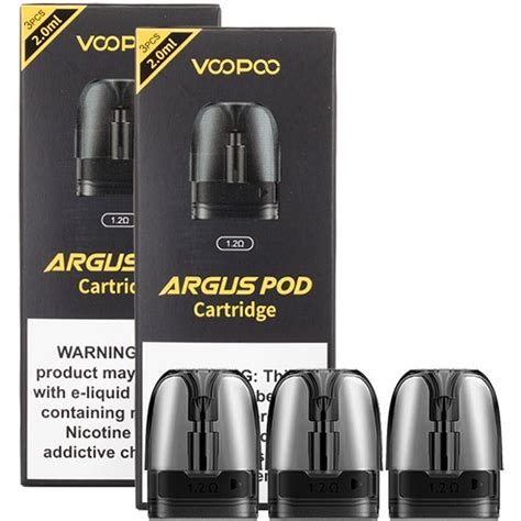 Voopoo Argus Pod Refillable Replacement Pod Head Ml