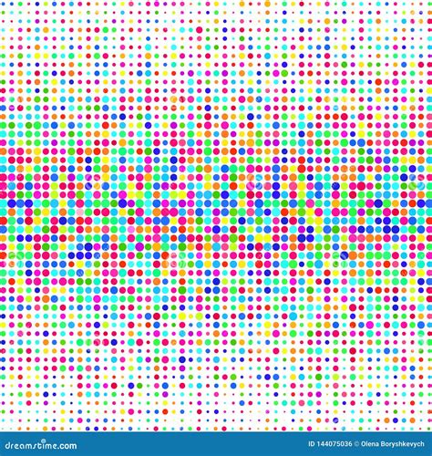 C rculos Coloridos Em Um Fundo Branco Ilustração do Vetor Ilustração