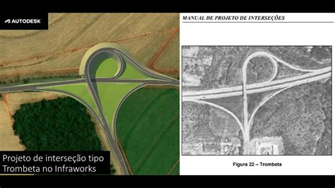 Projeto De Interse O Tipo Trombeta No Infraworks Youtube