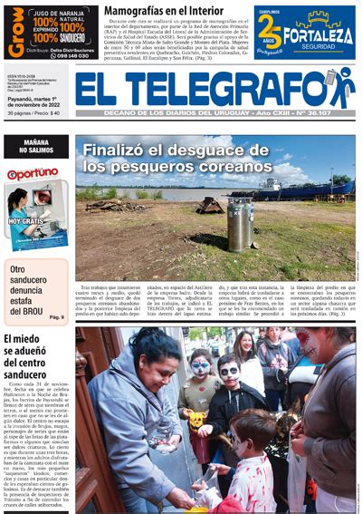 Edición 01 11 2022 Diario El Telégrafo