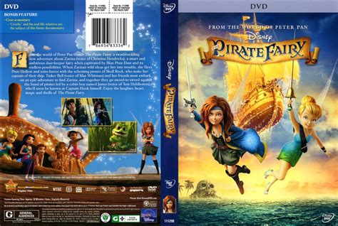 The Pirate Fairy Movie DVD Scanned Covers Pirate Fairy Front DVD
