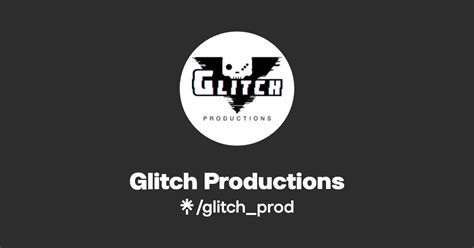 Glitch Productions Instagram Tiktok Linktree
