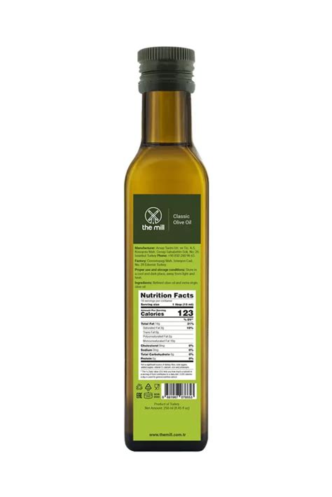 The Mill Riviera Zeytinyağı 250 ml Cam Şişe
