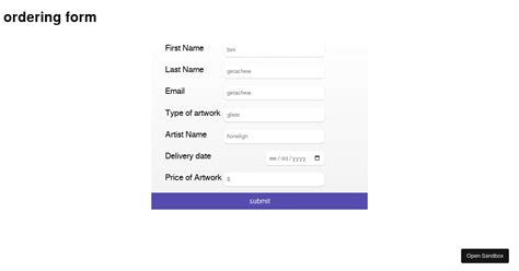 Vue 3 Codesandbox