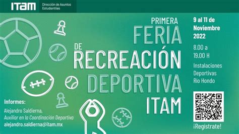 ITAM on Twitter RT DAE ITAM MAÑANA Diversión Primera Feria de