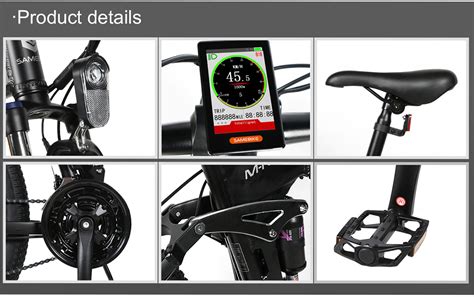 Vtt Electrique Pliable Samebike Lo Ii Blanc