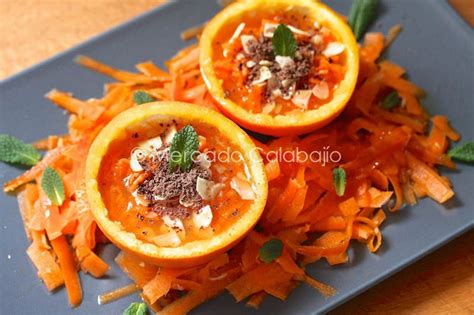 Ensalada marroquí de zanahoria y naranja Receta paso a paso Ensalada