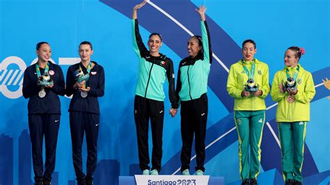 Nuria Diosdado y Joana Jiménez Ganan Oro en Nado Sincronizado en