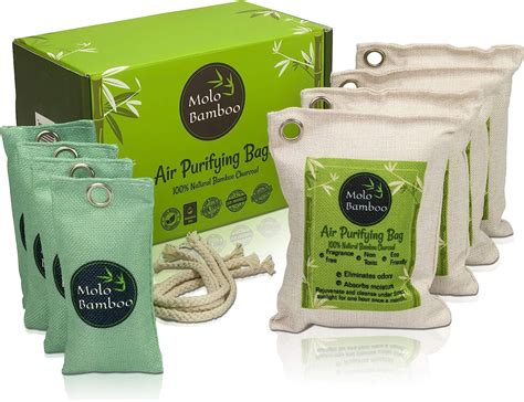 Amazon Molo Bamboo Charcoal Air Purifying Bag For Home Car Shoes