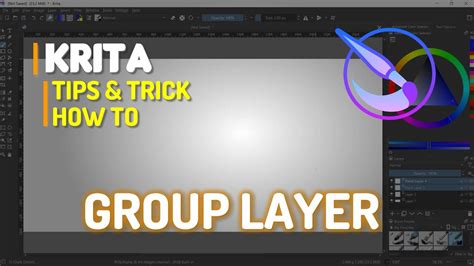 Krita How To Group Layers YouTube