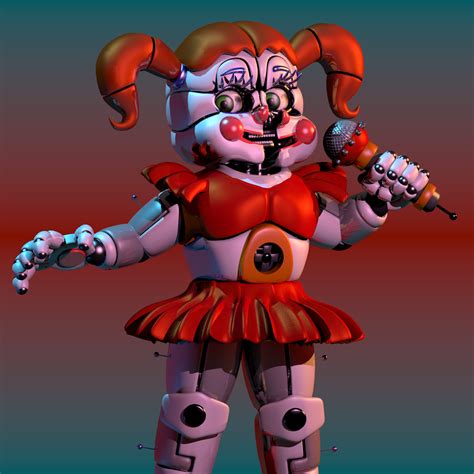 Circus Baby V 8 Blender Model R Fivenightsatfreddys