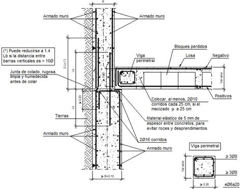 Detalles Constructivos CYPE CCM504 Enlace Intermedio En Muro De Losa
