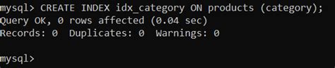 mysql create index statement geeksforgeeks