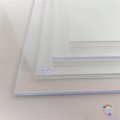 Placa Ps Transparente Cristal Tipo Acrílica 3mm Sob Medida MercadoLivre