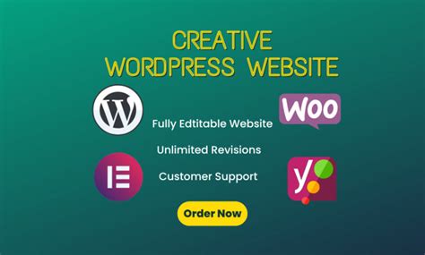 Create Design And Fix A Wordpress Website By Hamhustech Fiverr