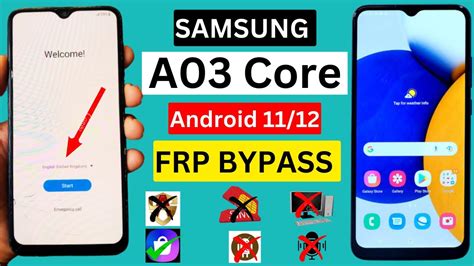 Samsung A Core Sm A F Frp Bypass Android Google Account