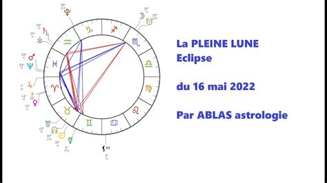 La Pleine Lune Du 16 Mai 2022 Par Roland Legrand ABLAS Astrologie