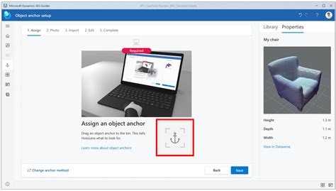 Anchor A Guide In Dynamics Guides By Using Azure Object Anchors