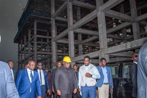 Visite du Président de la République Félix Tshisekedi aux différents