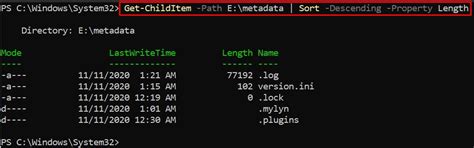 how to use powershell sort