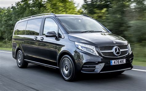 2019 Mercedes Benz V Class AMG Line Long UK Wallpapers And HD