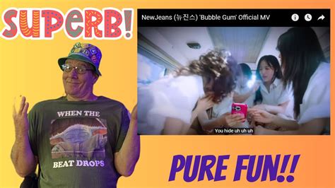 Vocalsss NEW JEANS Bubble Gum MV Reaction YouTube