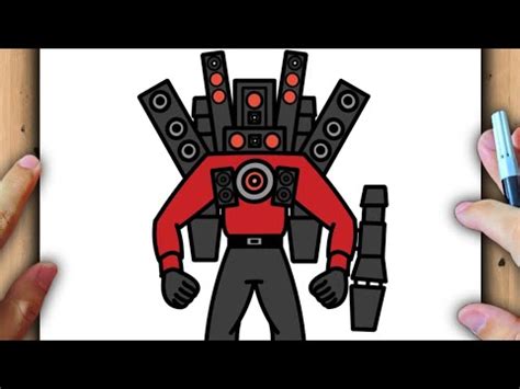 Como Desenhar O Titan Speakerman C Mo Dibujar A Titan Speakerman