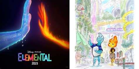 Elemental Movie Posters Pixar Post 60 OFF