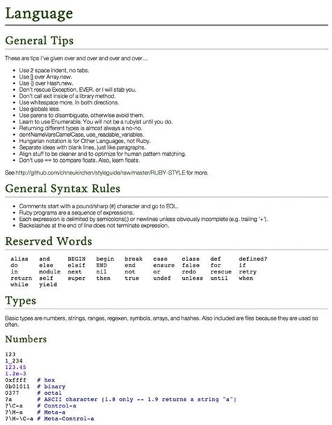 30 cheatsheets infographics for software developers artofit