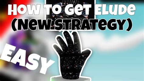 How To Get Elude Glove Easily Slap Battles YouTube