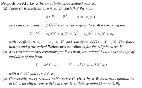 algebraic geometry using riemann roch theorem to show every elliptic