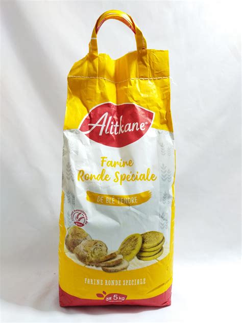 ALITKANE FARINE RONDE SPÉCIALE DE BLÉ TENDRE 5KG CIMAMARKET