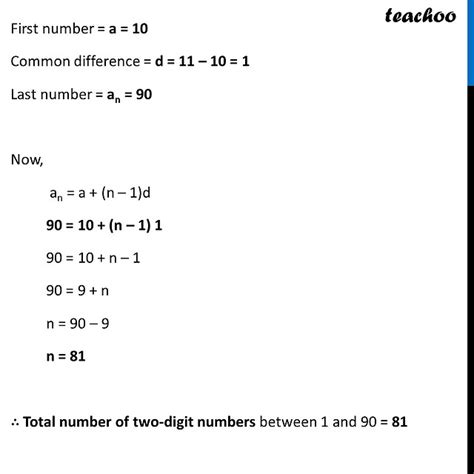 A Box Contains 90 Discs Which Are Numbered From 1 To 90 If One Disc