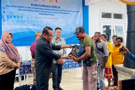 Kunker Di Merauke Anggota DPR RI Bersama Kementerian Kelautan Dan