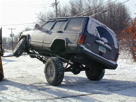 Jeep Cherokee 6 5 Long Arm Lift Kit W Rear Coil Conversion 1984 2001