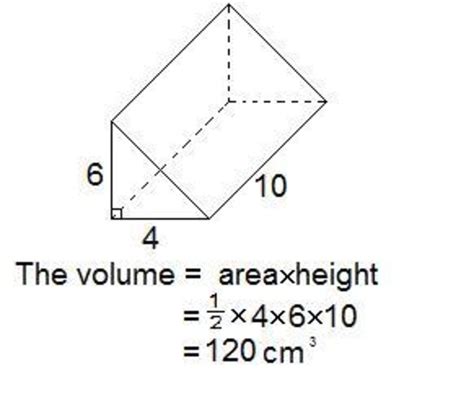 Right Triangular Prism Volume Calculator
