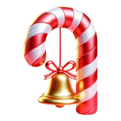 Zuckerstange Weihnachtsglocke Weihnachtsdekoration Cartoon D