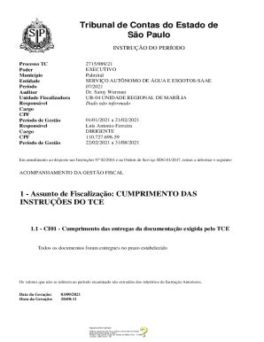 Fillable Online SERVIO AUTNOMO DE GUA E ESGOTOS SAAE Fax Email Print