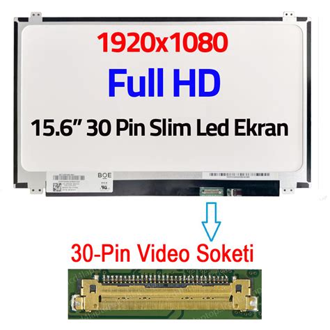 NT156FHM N41 V8 1 15 6 Led Ekran Panel 1080p 30 Pin Slim FHD
