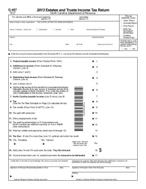 Fillable Online Dor State Nc Web Fill Department Of Revenue Fax Email