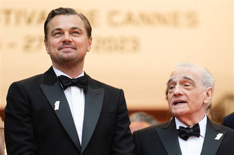 Leonardo DiCaprio And Martin Scorsese At The 2023 Cannes Film Festival