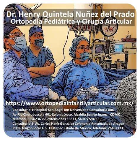 Ortopedista y Traumatólogo Alta especialidad en Ortopedia Pediátrica
