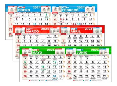 Santoral Calendario2024 Bimestral Plantilla Digital Editable Meses