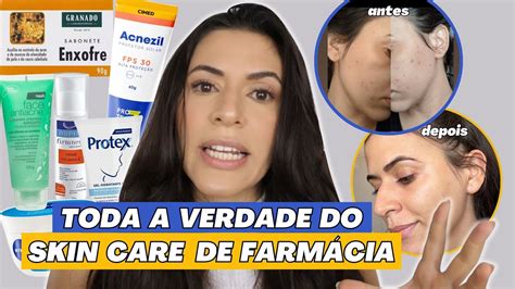 Rotina de Skin Care completa e Baratinha produtos de farmácia