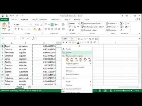 C Mo Aleatorizar Con Excel Youtube