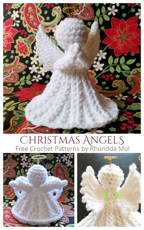 Free Crochet Christmas Angel Ornament Patterns Psoriasisguru