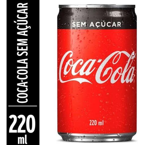 Refrigerante Coca Cola Zero Lata 220ml Kit 12 Parcelamento Sem